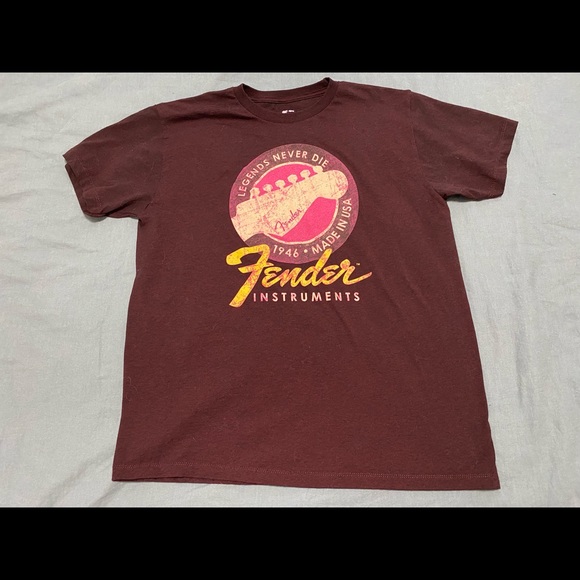 Fender | Shirts | Fender Guitar Shirt | Poshmark